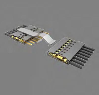 China Wire to Board and Wire to Wire Connector System Amphenol 65039-034ELF with Shrouded Header Side Walls for sale