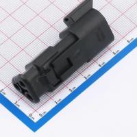 China High Current 3 Pin Receptacle Amphenol AT04-3P-SR01BLK with Strain Relief and Wide Temperature Range for sale