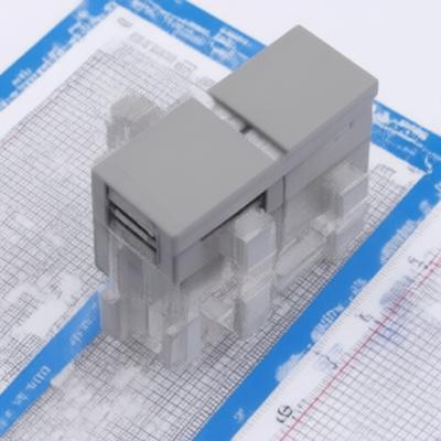 China 3 pin thermoplastic receptacle Amphenol ATM04-3P with silicone rubber seal and rohs compliant design for sale