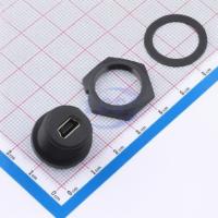 China Waterproof Mini USB Panel Connector with Nylon Housing Amphenol NUB-20PMFP-SC7001 1.27mm Pitch Wafer for sale