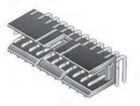 China Amphenol 65846 015LF Connector System Offering Up to 1000 Mating Cycles and Keyed MINI LATCH Housing for sale