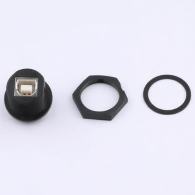 China USB Connector Molded Panel Mount Cable Amphenol UB-20PMFP-SC8001 with IP67 IP68 Waterproof Ratings for sale