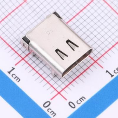 China USB 3.1 Type C Gen 2 Connector Amphenol 10133476-10001LF Design with Power Delivery and EMI Shielding for sale