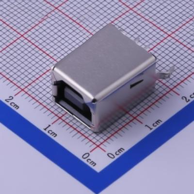 China USB 2.0 Connector Amphenol UE27BE5410H Featuring RoHS Compliance and EMI Shielded Polarized Connector for sale