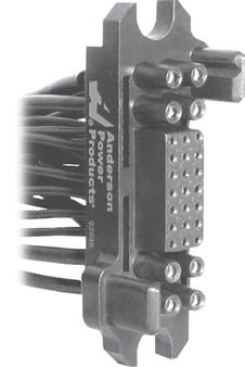 China Durable Power Drawer Connector Anderson Power 035LDBS designed for mixed power and signal applications for sale