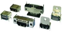 China Durable HDMI receptacle Amphenol 10029449-101RLF with metal shell EMI shielding and RoHS compliance for sale