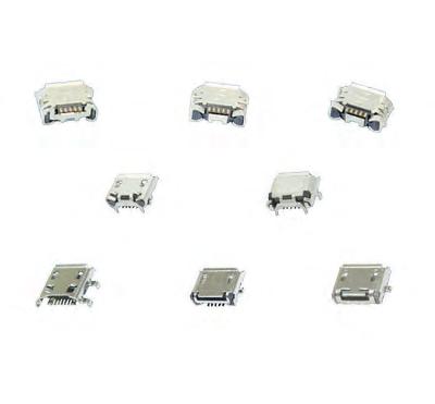 China Compact Micro USB 2.0 Connector Amphenol 10118194-0101LF with Full Metal Shielding and OTG Support for sale