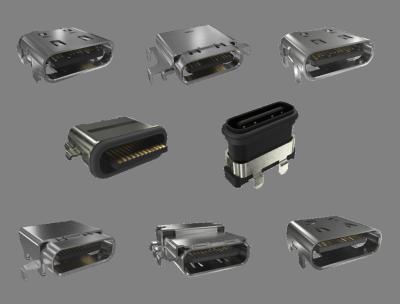 China USB 4 Gen 3 Type C Connector Amphenol 12402072E512A Designed for Next Generation Devices and Peripherals for sale