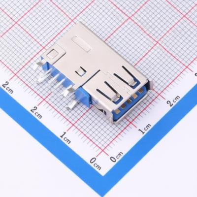 China High Speed Data Connector Amphenol GSB4116344HR USB 3 1 Gen 2 with Rugged Contact and Metal Shielding for sale