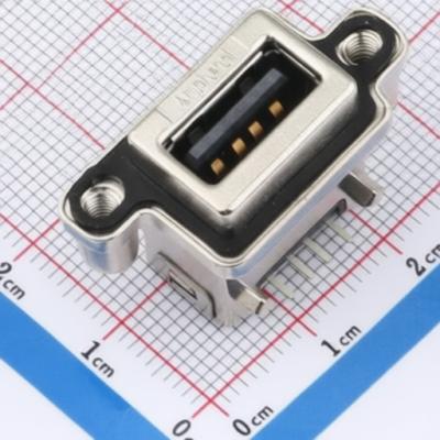 China USB connector Amphenol MUSBR-A111-R0 featuring die cast housing and IP67 sealing for extreme environment for sale