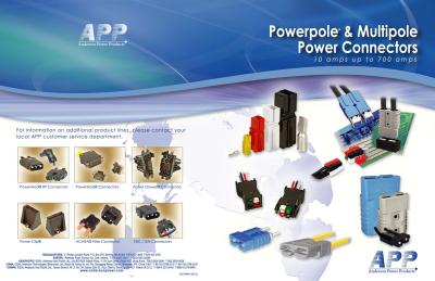 China RoHS compliant Anderson Power 6319G1 power connector with silver or tin plated copper alloy contacts for sale