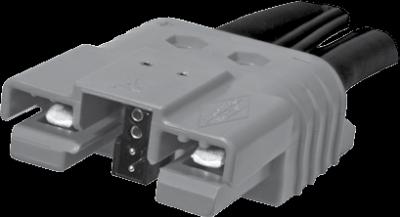 China Safe Anderson Power SBE80YEL16MM connector with IEC 60950 certification and 80 amp power capability for sale