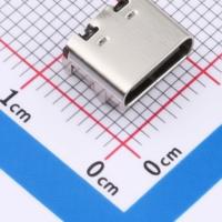 China USB Type C connector Amphenol 10155435-00011LF with thermoplastic housing and robust mechanical durability for sale