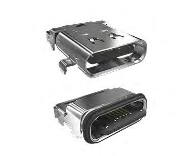 China USB 2 0 Type C Lite Connector Amphenol GSB1C4611DYHR with LIM Technology and Long Lasting Durability for sale