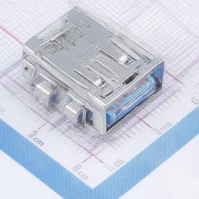 China PCB Edge Connector Amphenol GSB411B34HR with RoHS Compliance Halogen Free and Tape Bonded Packaging for sale