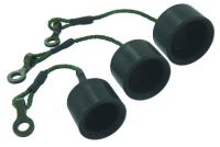 China Protective Caps Featuring Amphenol USBBFTV7PE2G Compatible with 38999 26482 and USB Field Connectors for sale