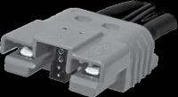 China Compact Anderson Power SBE80HDLORN connector with polycarbonate housing and silver plated copper alloy contacts for sale