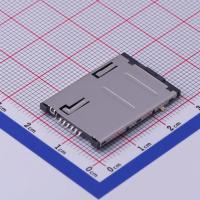 China SIM card connector with dimensional control and extended spring clip dome ATOM SI27C-01200 design for sale