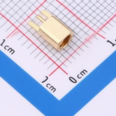 China MMCX Antenna Connector BAT WIRELESS BWMMCX-KEF-B Featuring Gold Plated Brass Shell and PTFE Insulator for sale