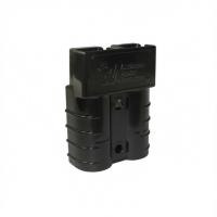 China Two pole connector Anderson Power 992G2-BK with copper alloy contacts and chemical resistant housing for sale