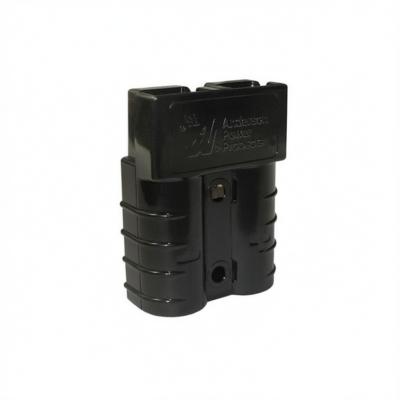 China Two pole connector Anderson Power 992G2-BK with copper alloy contacts and chemical resistant housing for sale