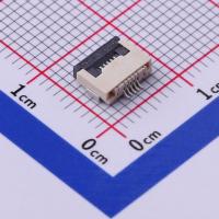 China Flat cable connector flip up design dual contact 05mm pitch 20mm height ATOM FPC05005-09201 upgraded for sale