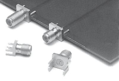 China High Frequency SMA 50 Ohm Connectors Bel Fuse 142-0701-876 with Gold and Nickel Plating Options for sale
