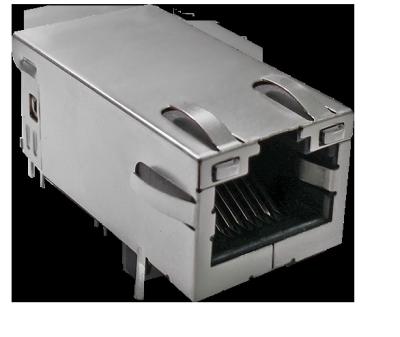 China Power over Ethernet MagJack Single Port ICMs Bel Fuse 2250504-1 supporting NBASE-T compliant networks for sale