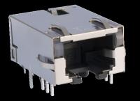 China Bel Fuse 0854 2X4R JD F 2.5GBASE T MagJack ICM compatible with Ethernet PHYs and industrial controls for sale