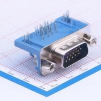 China BOOMELE Boom Precision Elec DR15P HDR889 pin header connectors rated for 250V AC and 3A maximum current for sale