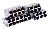 China Industrial Grade Connector Module Bel Fuse SI-51006-F for Extended Temperature Ethernet Applications for sale