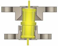 China Sub Miniature Connector Bel Fuse 127-2711-601 Designed for High Frequency and High Shock Applications for sale
