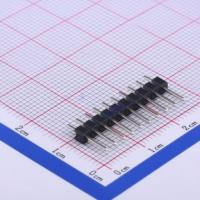 China BOOMELE Boom Precision Elec 2.54 1 times 10P pin header connector designed for electrical connections for sale