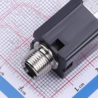 China Plastic Base Audio Connector CAX PJ-612-3P-S for Left and Right Channel Electronic Applications for sale