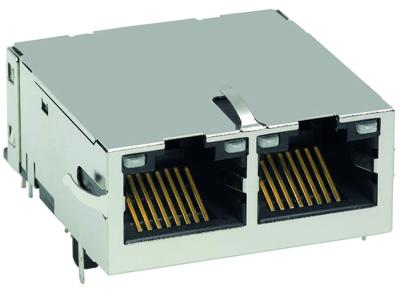 China 100W Power over Ethernet Module Bel Fuse 0826-1X4T-HS-F Gigabit Ethernet Compatible Connector Module for sale