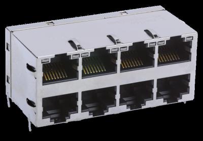China 2.5GBASE T MagJack ICMs Bel Fuse L8BJ 1K1T KDE compatible with legacy and next generation Ethernet PHYs for sale