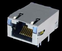 China 2.5GBASE T MagJack ICMs Bel Fuse L8BJ 1K1T KDE compatible with legacy and next generation Ethernet PHYs for sale