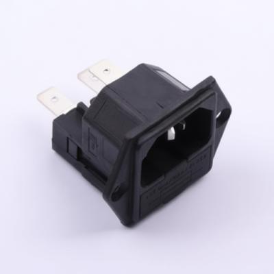 China IEC 60320 compliant connectors Bulgin PF0030/63 designed for mains power connections up to 20A 250V for sale