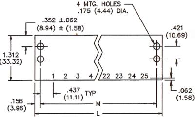 China terminal blocks Bel Fuse 8-141 with molded monoblock insulation and brass solder terminals plating for sale