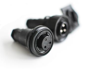 China Compact and Durable Bulgin PX0799 Circular Power Connectors with UL94HB Flammability Rating Compliance for sale