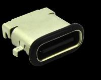 China Bel Fuse SS 52400 004 USB Type C Connector Featuring Reversible Mating Interface and IP67 Protection for sale