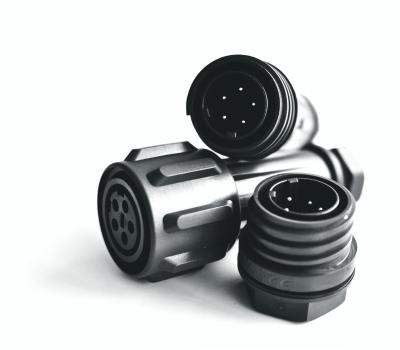 China ATEX certified circular power connectors Bulgin EXP-0980 constructed from grade UL94V-0 polyester for industrial for sale
