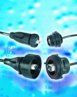 China Robust Shielded FireWire Buccaneer Connector Bulgin PX0485 BK with IP68 Dust and Waterproof Sealing for sale