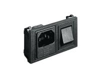 China Bulgin BZM42Z000053B power entry module offering combinations of mains inlets outlets and indicators for sale