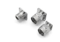 China Durable stainless steel Bulgin RFNA4PGIMF N Type RF connector supporting frequencies up to 18 GHz for sale