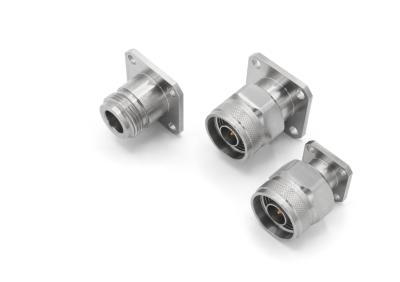 China Durable stainless steel Bulgin RFNA4PGIMF N Type RF connector supporting frequencies up to 18 GHz for sale