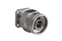 China Durable stainless steel Bulgin RFNA4PGIMF N Type RF connector supporting frequencies up to 18 GHz for sale