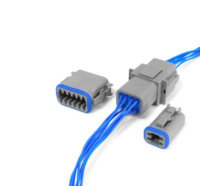 China rugged rectangular connector Bulgin SA1003 offering IP68 sealing and crimp terminals for cable applications for sale