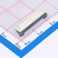 China ZIF R A Type K SMT Connector 1.0mm Pitch 2.5mm Height CAX CAX-AFA07-14XCB-H2.5 for Electronic Devices for sale