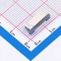 China 1.0mm Pitch FPC FFC SMT Connector Right Angle Type K CAX CAX-AFA07-07XCB-H2.5 ZIF Low Profile H2.5mm for sale